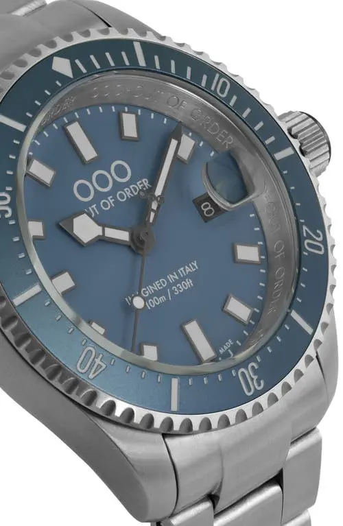 OUT OF ORDER Casanova Bracelet Watch - Blue Mediterraneo