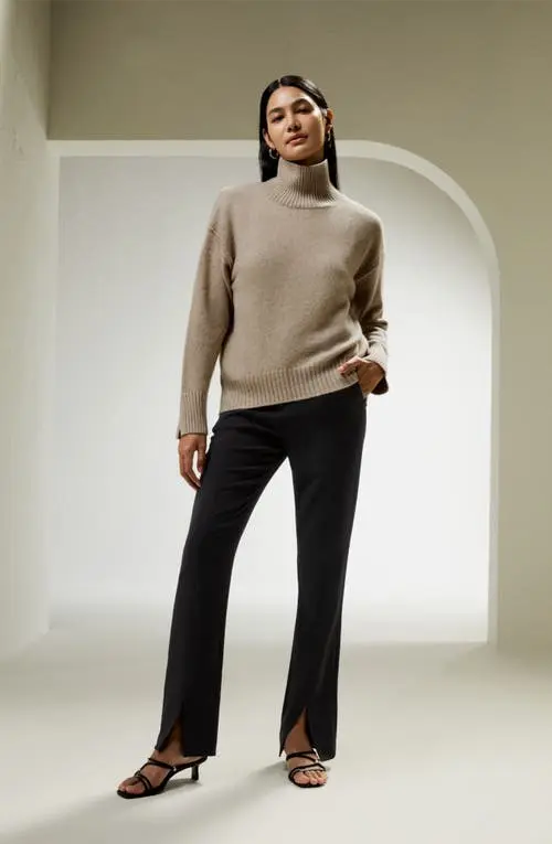 Lilysilk Turtleneck Relaxed-fit Cashmere Sweater