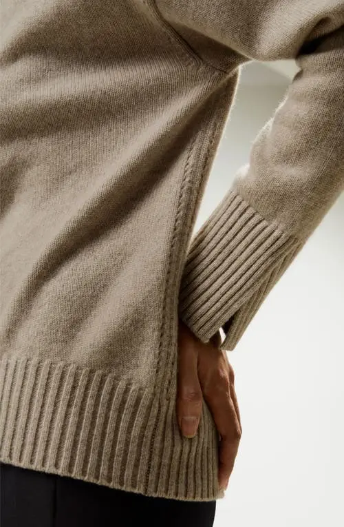 Lilysilk Turtleneck Relaxed-fit Cashmere Sweater