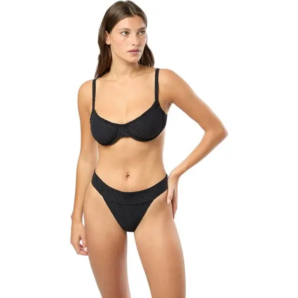 Onia Marilyn Bikini Top - Black