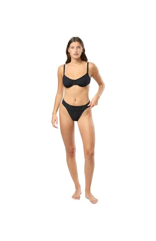 Onia Marilyn Bikini Top - Black