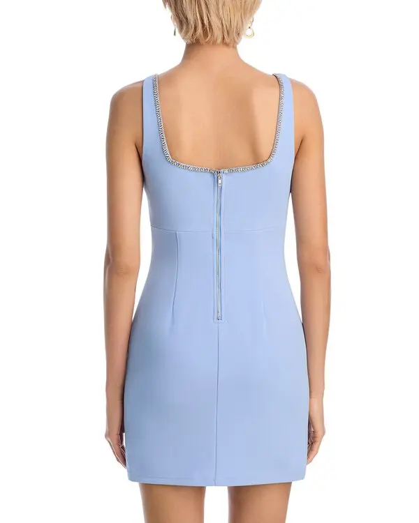 Aqua Embellished Tank Dress Exclusive