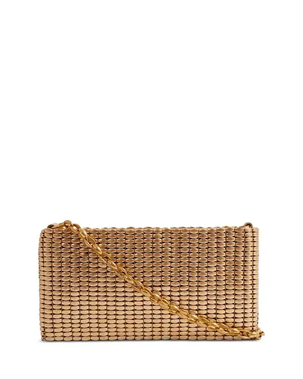 REISS Bailey Beaded Shoulder Bag
