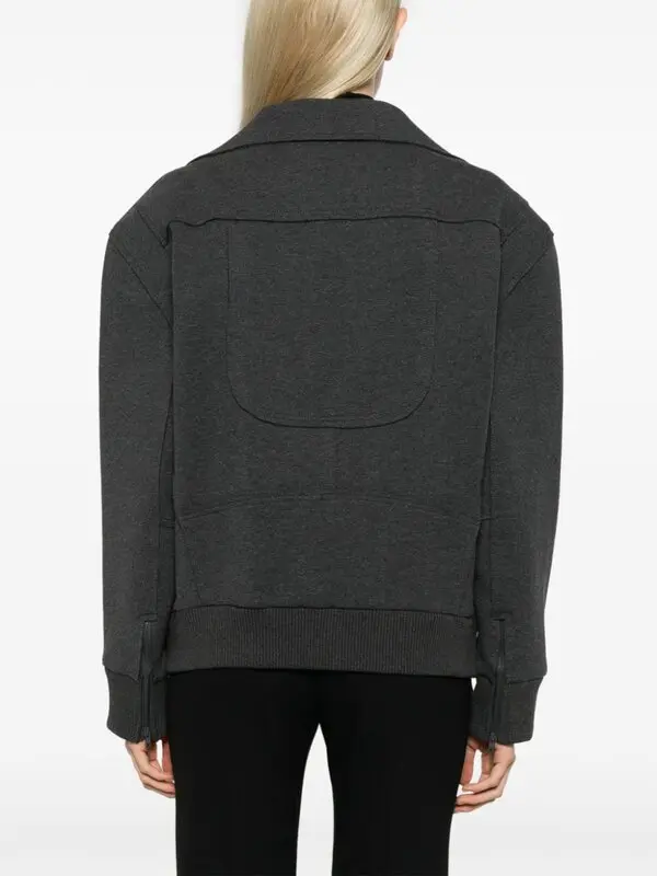Norma Kamali Jersey Biker Jacket