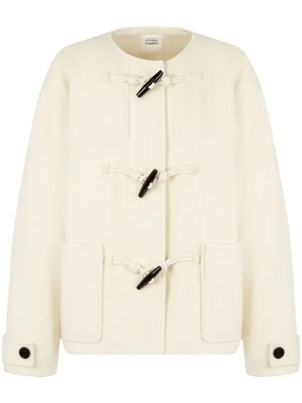 STUDIO TOMBOY Toggle-fastening Jacket - Neutrals