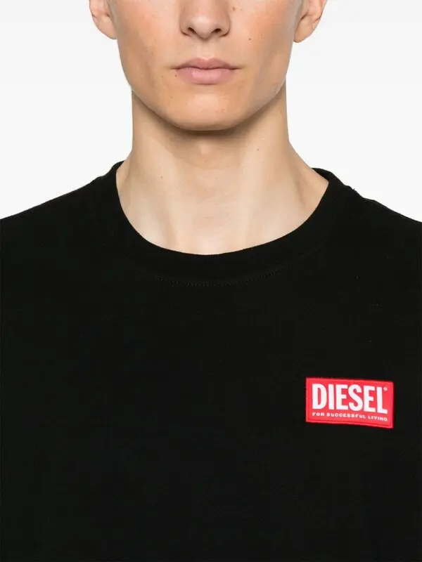 DIESEL® Crewneck Appliqué T-shirt