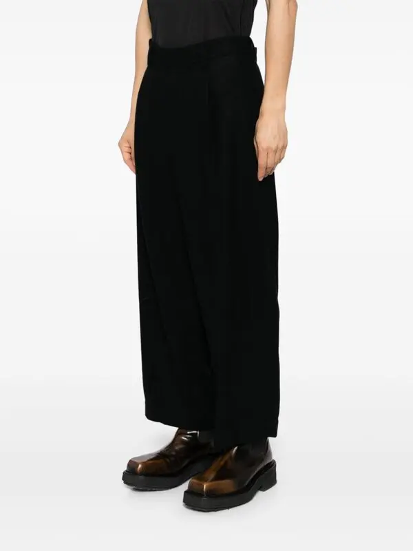 Facetasm Pleated Tapered Trousers