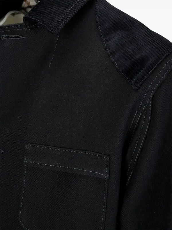 MAISON MARGIELA Panelled Mid-length Coat
