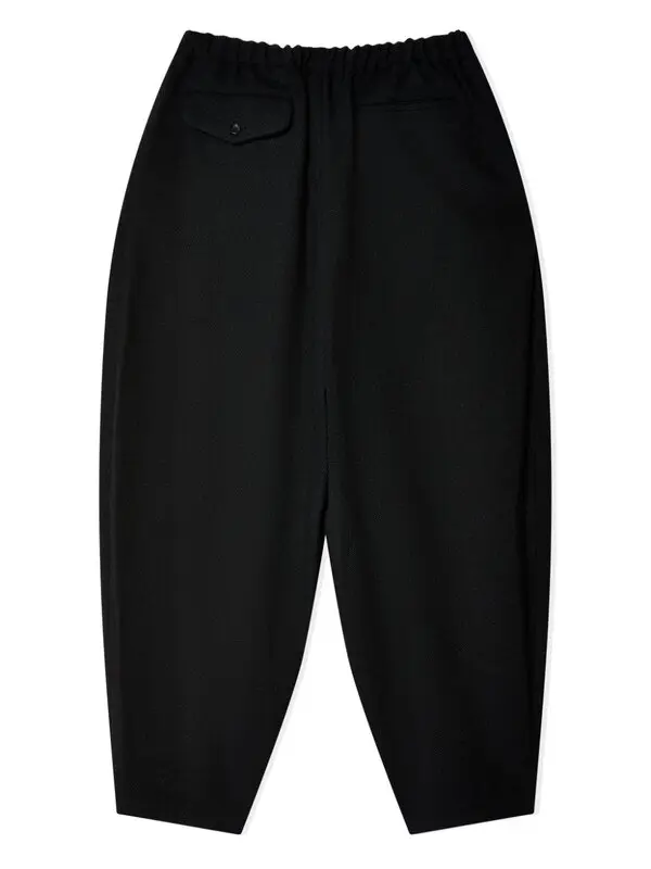 BLACK COMME DES GARÇONS Tapered-leg Trousers