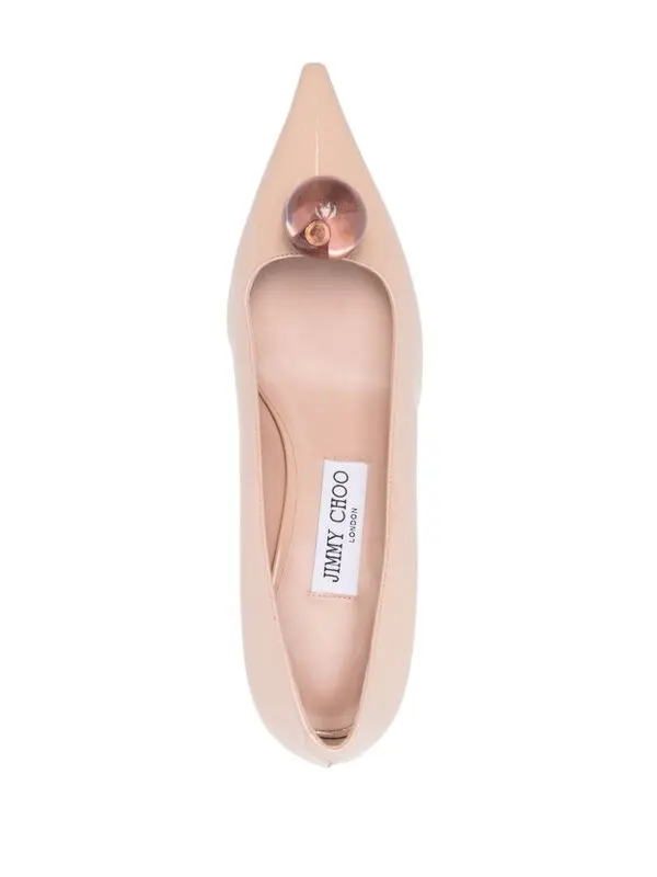 JIMMY CHOO 50mm Orb Pumps - Neutrals