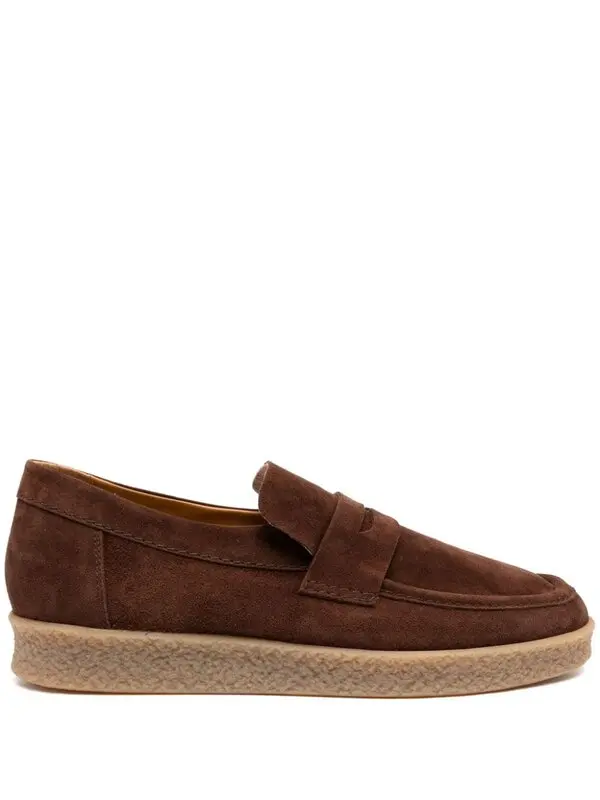 LARDINI Suede Loafers