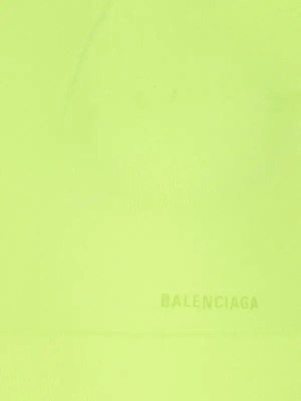 Balenciaga High-neck Cropped Top - Green