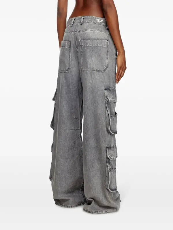 DIESEL® 1996 D-sire Wide-leg Jeans - Grey