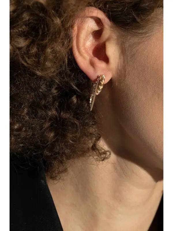 ALLSAINTS Tone Chain-link Earrings - Gold