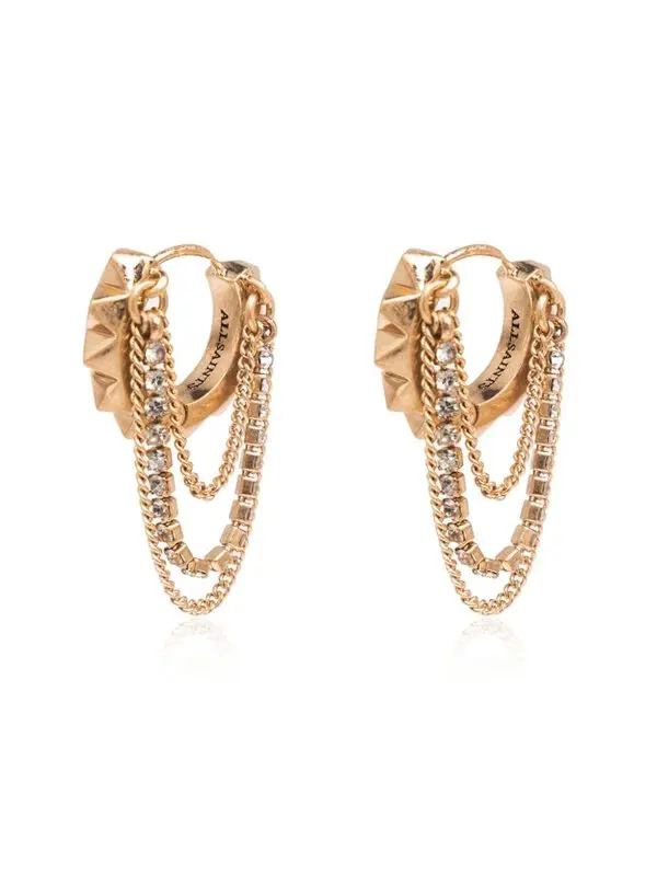ALLSAINTS Tone Chain-link Earrings