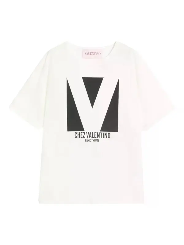 Valentino Garavani Chez Print T-shirt - White