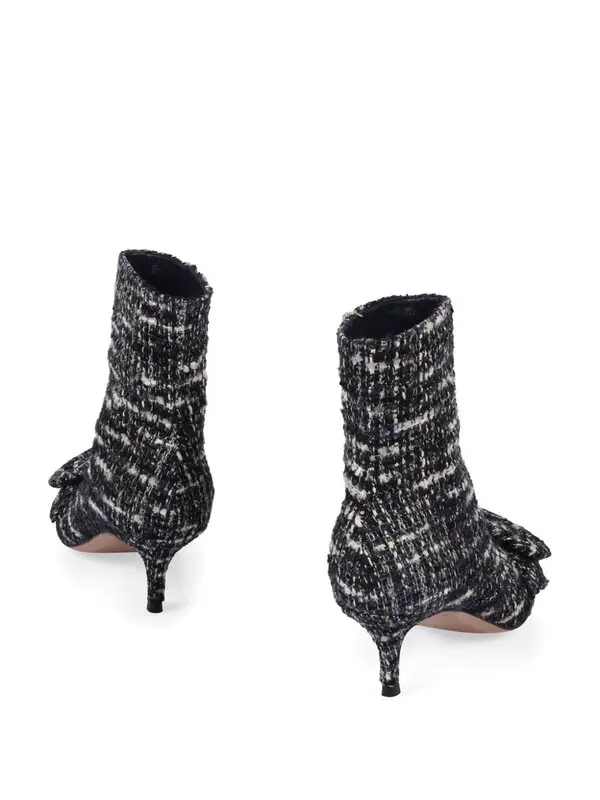 GIANVITO ROSSI Bouclé Ankle Boots