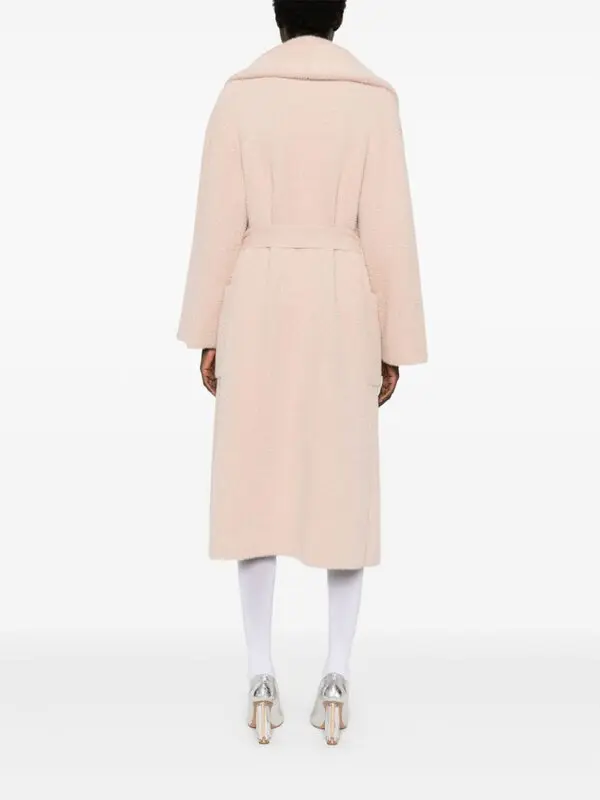 Elisabetta Franchi Knitted Wrap Coat