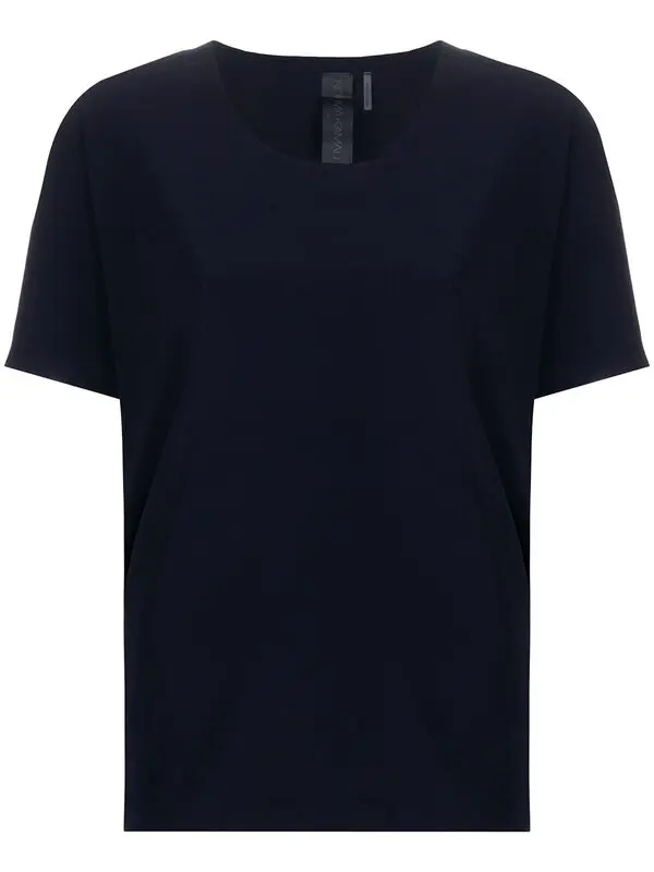 Norma Kamali Solid-color T-shirt - Blue