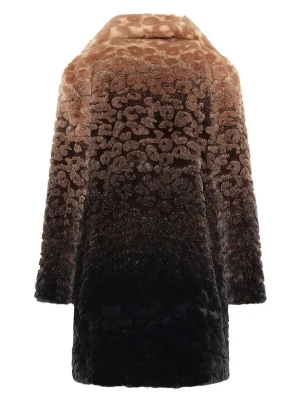 UNREAL FUR Leopard Print Faux-fur Coat