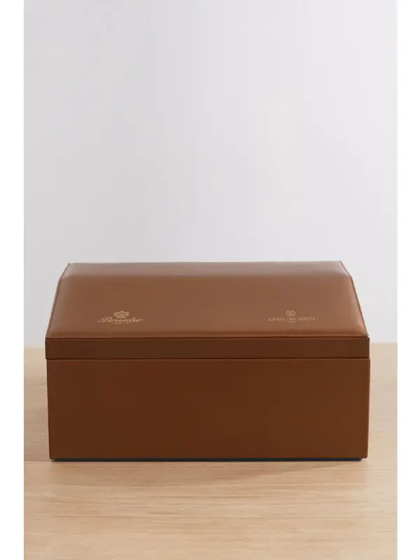 Carolina Bucci Pineider Printed Leather Jewelry Box