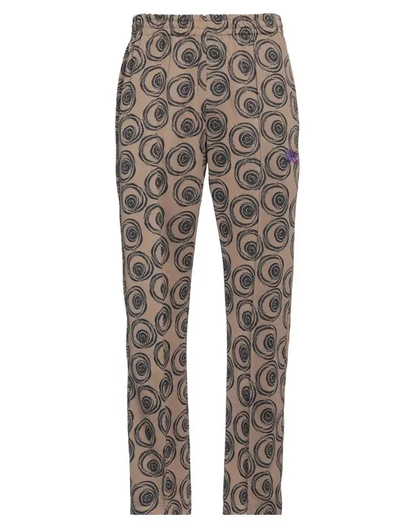 BARACUTA Geometric Print Pants - Beige