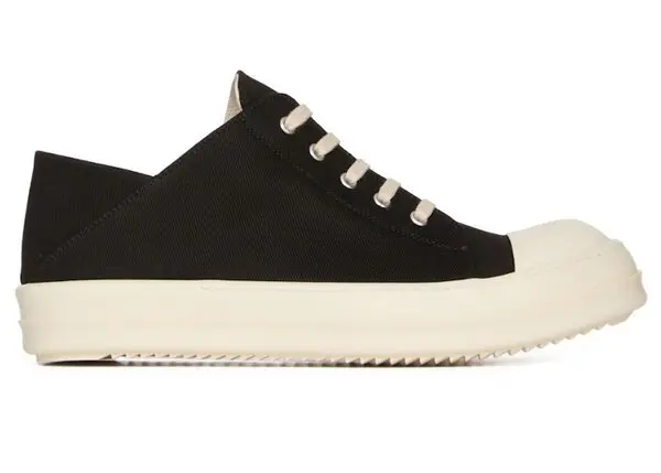Rick Owens Porterville Slip-on Sneakers - Black/milk