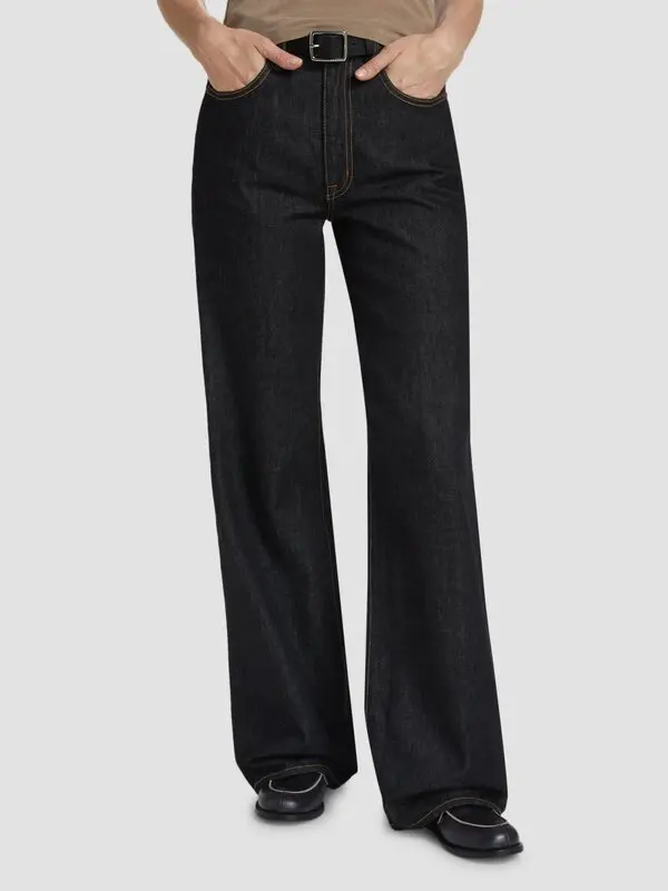 SLVRLAKE Grace Wide-leg Jeans - Empty Sky