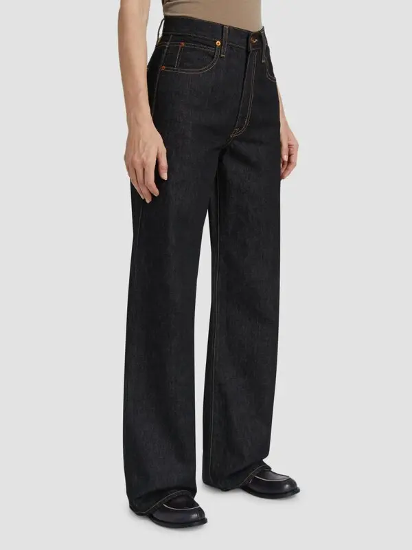 SLVRLAKE Grace Wide-leg Jeans - Empty Sky