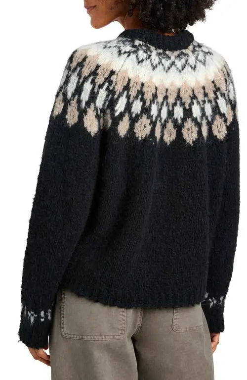 Splendid Noelle Fair Isle Alpaca Blend Sweater