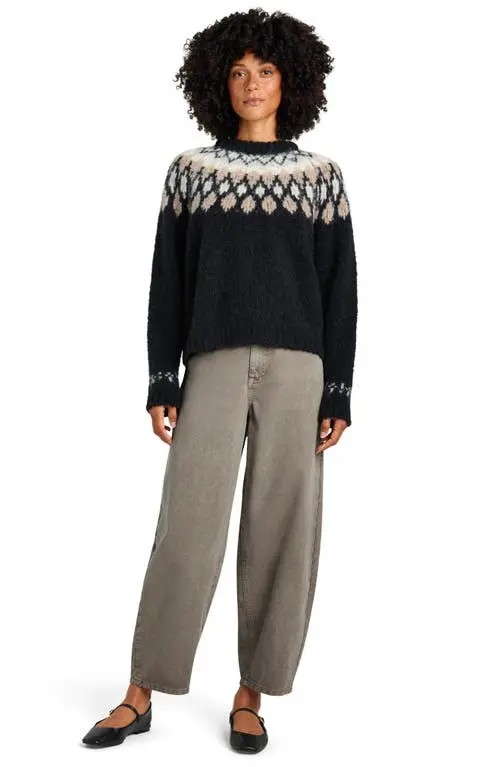Splendid Noelle Fair Isle Alpaca Blend Sweater