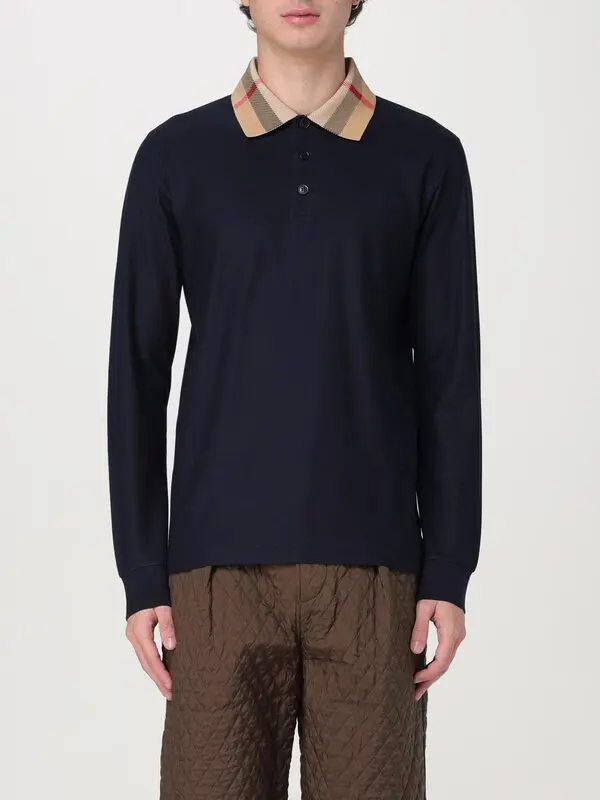 Burberry Polo Shirt - Navy