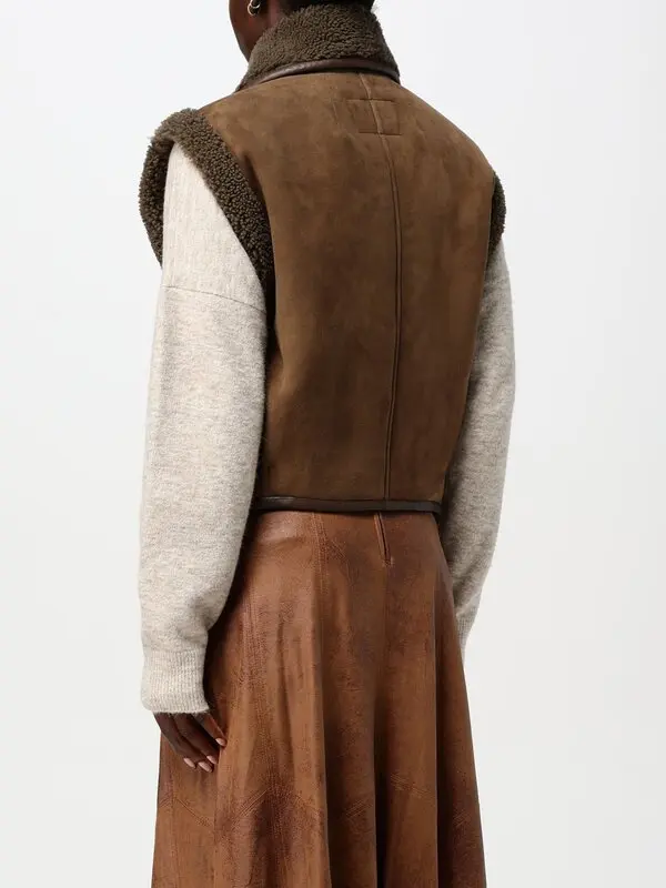 Isabel Marant Étoile Shearling Trimmed Vest