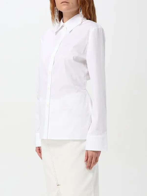 Jacquemus Open Back Shirt - White
