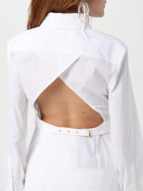 Jacquemus Open Back Shirt - White