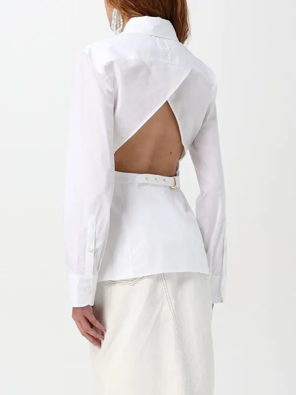 Jacquemus Open Back Shirt - White