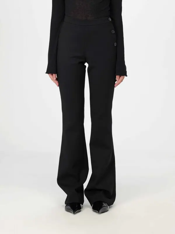 COURREGES Tailored Flare Pants - Black