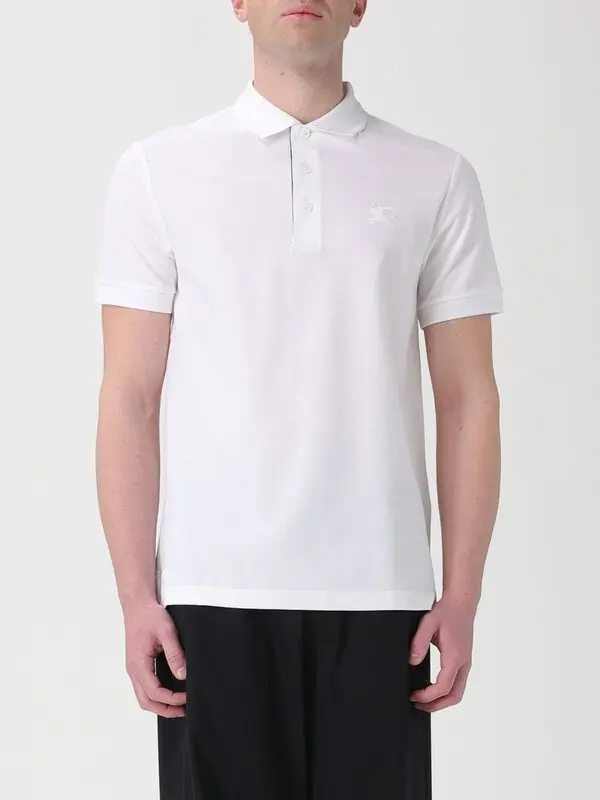 Burberry Polo Shirt - White