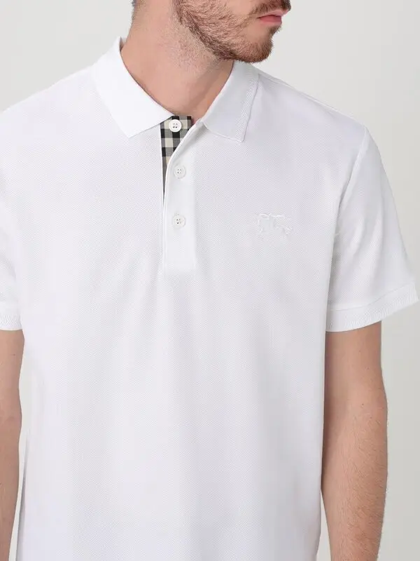 Burberry Polo Shirt - White