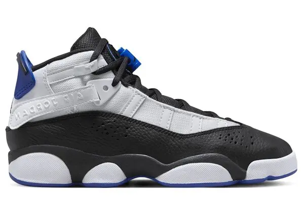 JORDAN 6 Rings - White/black/game Royal