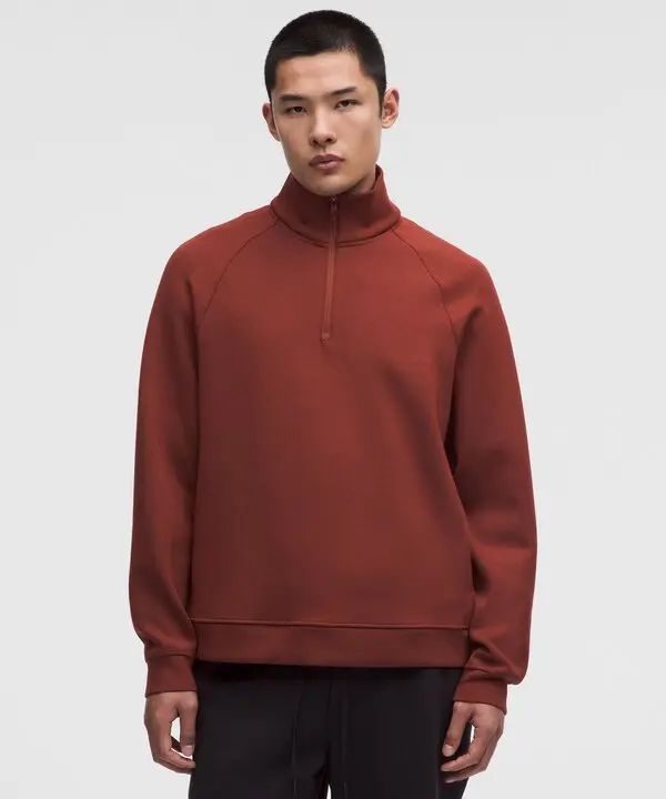Lululemon Smooth Spacer Quarter Zip - Cranberry Charm