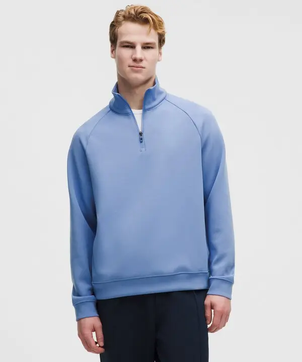Lululemon Smooth Spacer Quarter Zip - Prep Blue