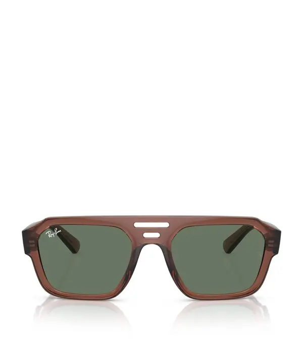 Ray-ban Acetate 0rb4397 Sunglasses - Brown