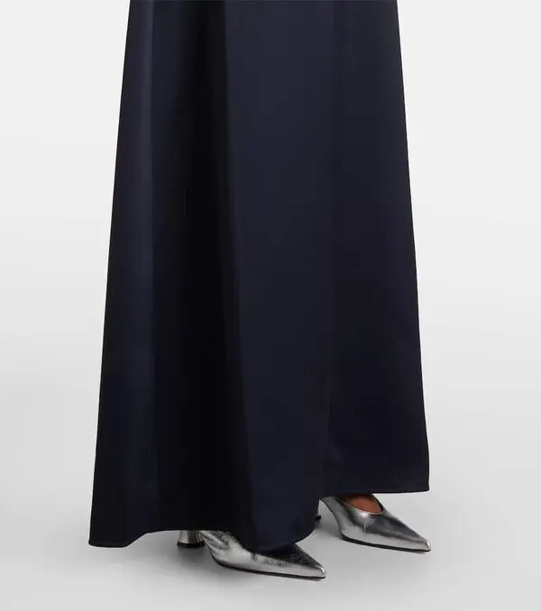 Proenza Schouler White Label Delphine Satin Maxi Dress
