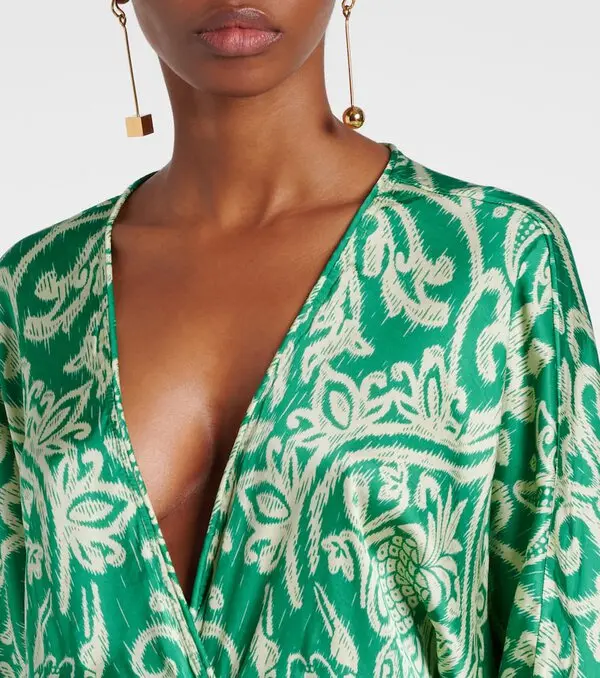 Poupette St Barth Ilona Printed Maxi Dress