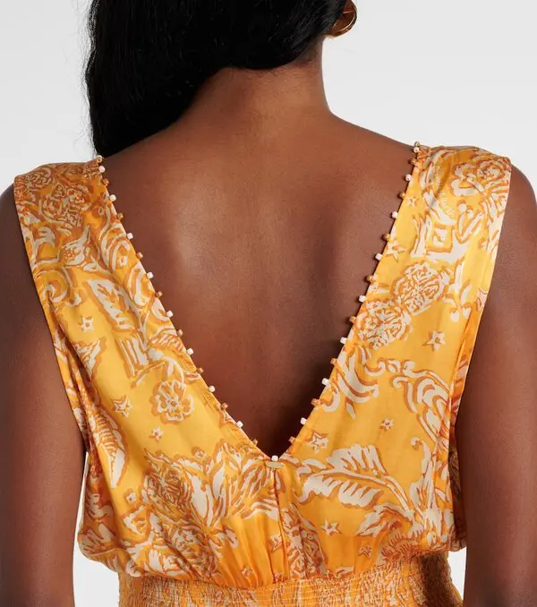 Poupette St Barth Bessie Printed Minidress