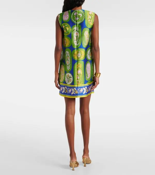 ALEMAIS Printed Midi Dress - Multicoloured