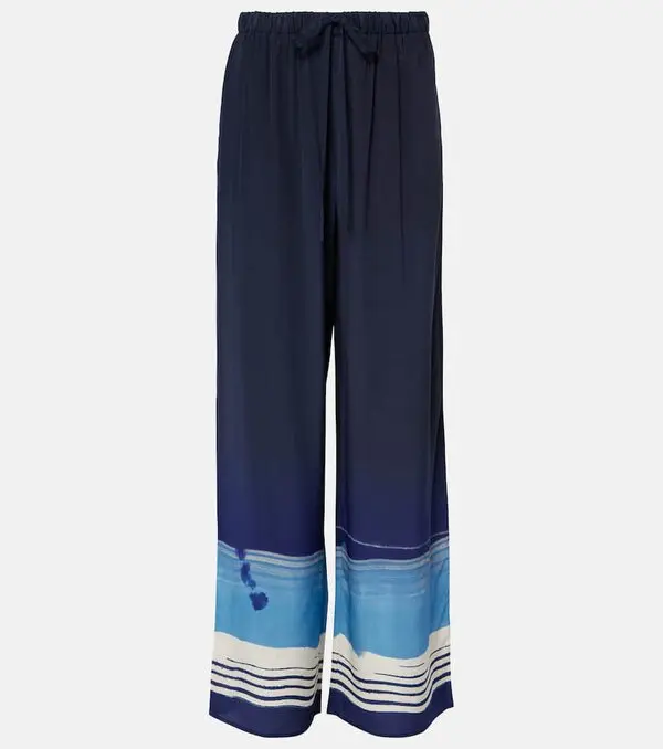 SIR. Mariner Printed Wide-leg Pants