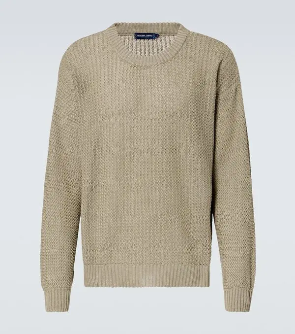 Frescobol Carioca Jardim Linen Sweater - Beige