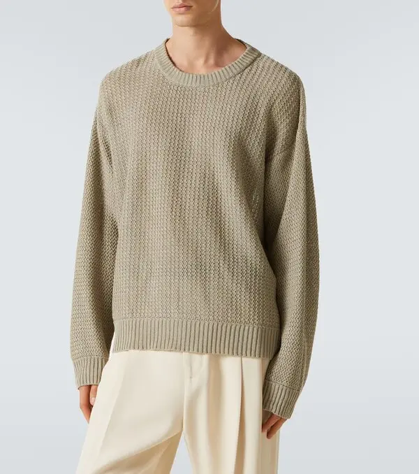 Frescobol Carioca Jardim Linen Sweater - Beige